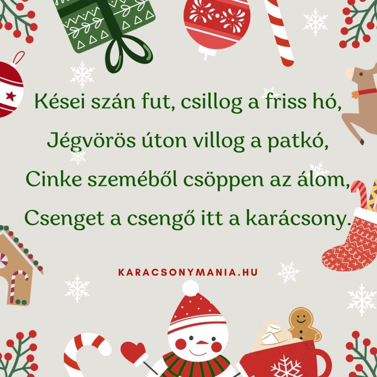 4 soros karácsonyi versek » Karácsony Mánia