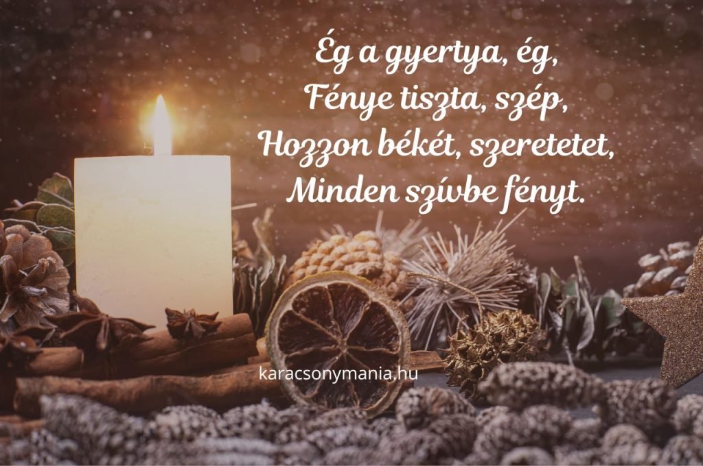 Adventi versek első gyertyagyújtásra - 10 gyönyörű vers » Karácsony Mánia